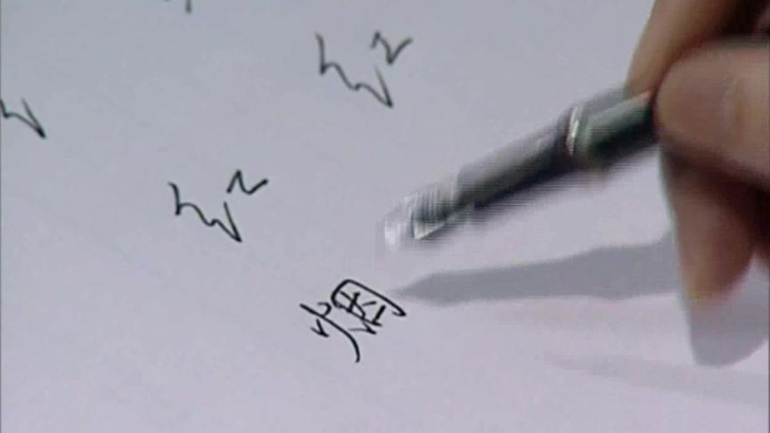 王正良硬笔行书教学:第十二节 绞丝火字提土言字旁的写法