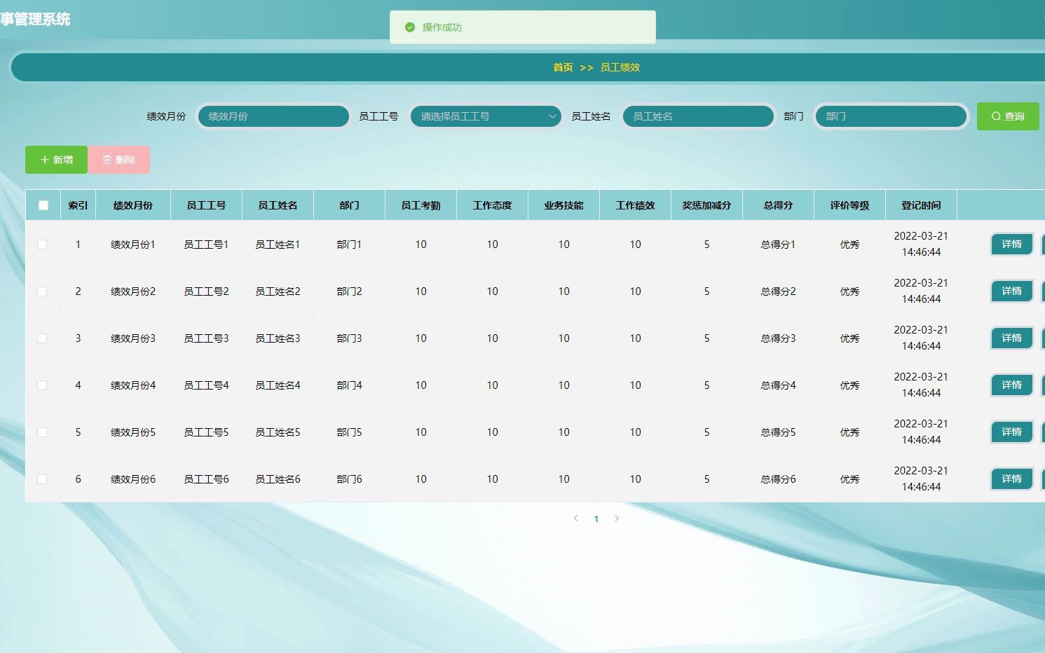 springcloud基于微服务架构的企业人事员工管理系统Vue java毕业设计...