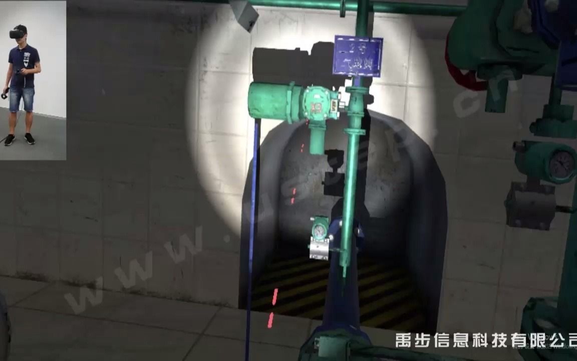 【禹步VR】矿井VR漫游之煤矿排水系统