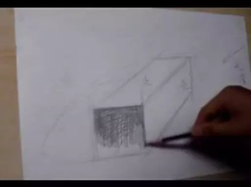 光影素描入门第2课,长方体的光影画法