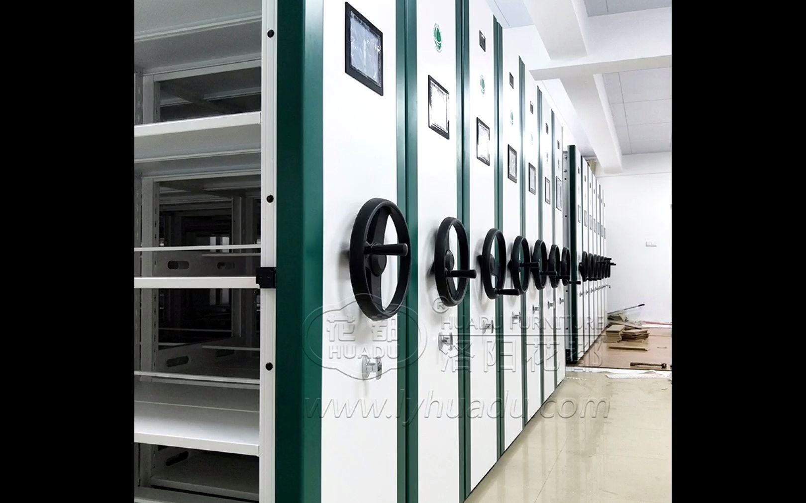 洛阳花都集团密集架制造商、密集架加工厂、密集架供应商