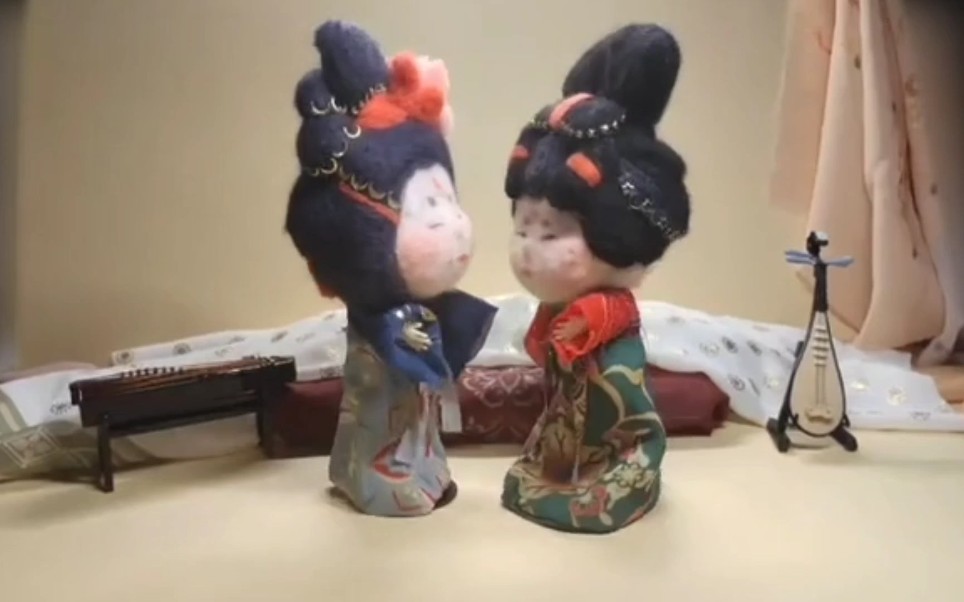 【定格动画】央美大二定格动画课程作业,第一次尝试羊毛毡和定格...