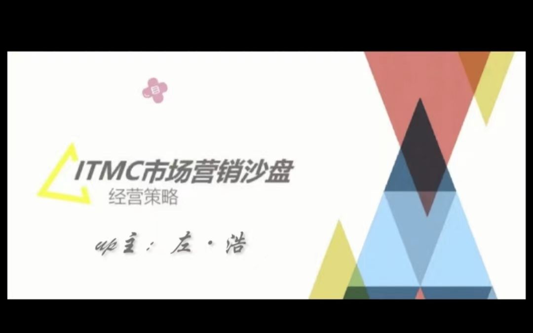 itmc市场营销沙盘怒刷4万分理智教学!