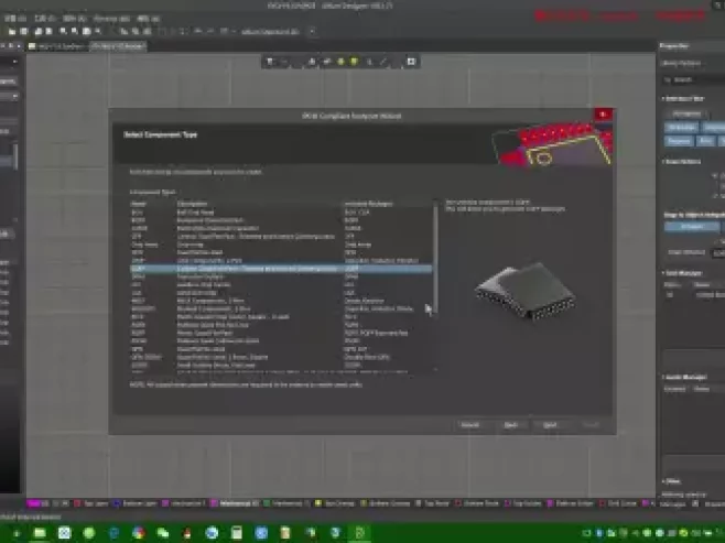 如何使用软件向导创建3D封装库
