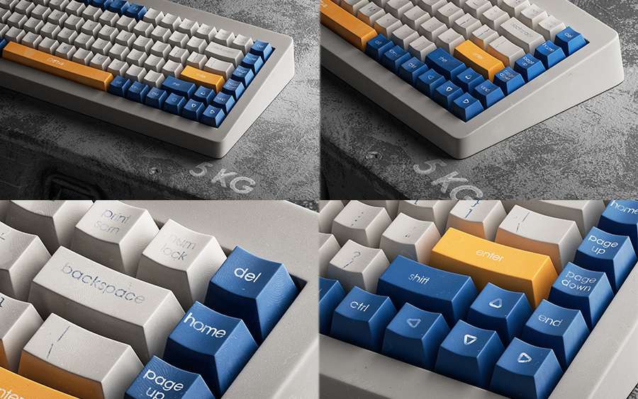 【葡萄设计】C4D教程+OC键盘写实风格化建模渲染分享