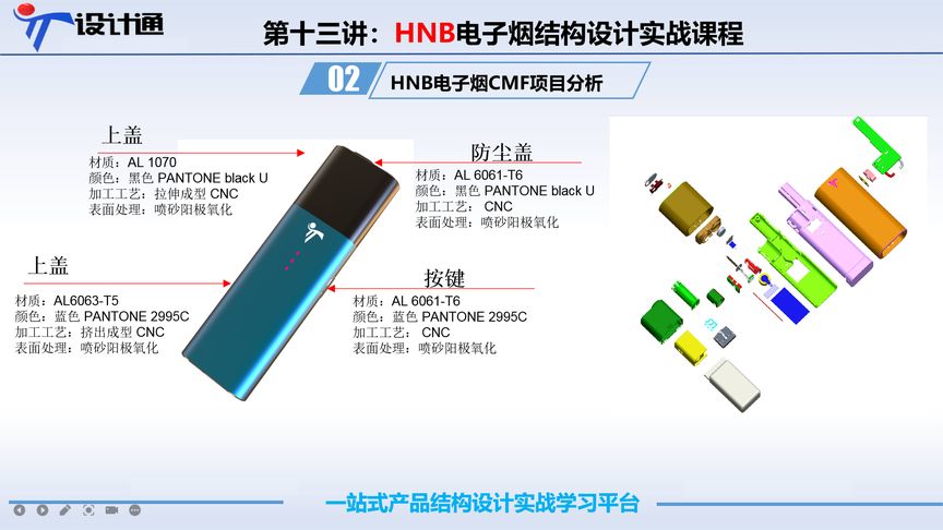 HNB加热不燃烧电子烟结构设计教程资料