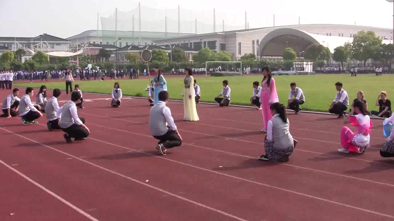 上海市同济中学2015校运动会开幕式
