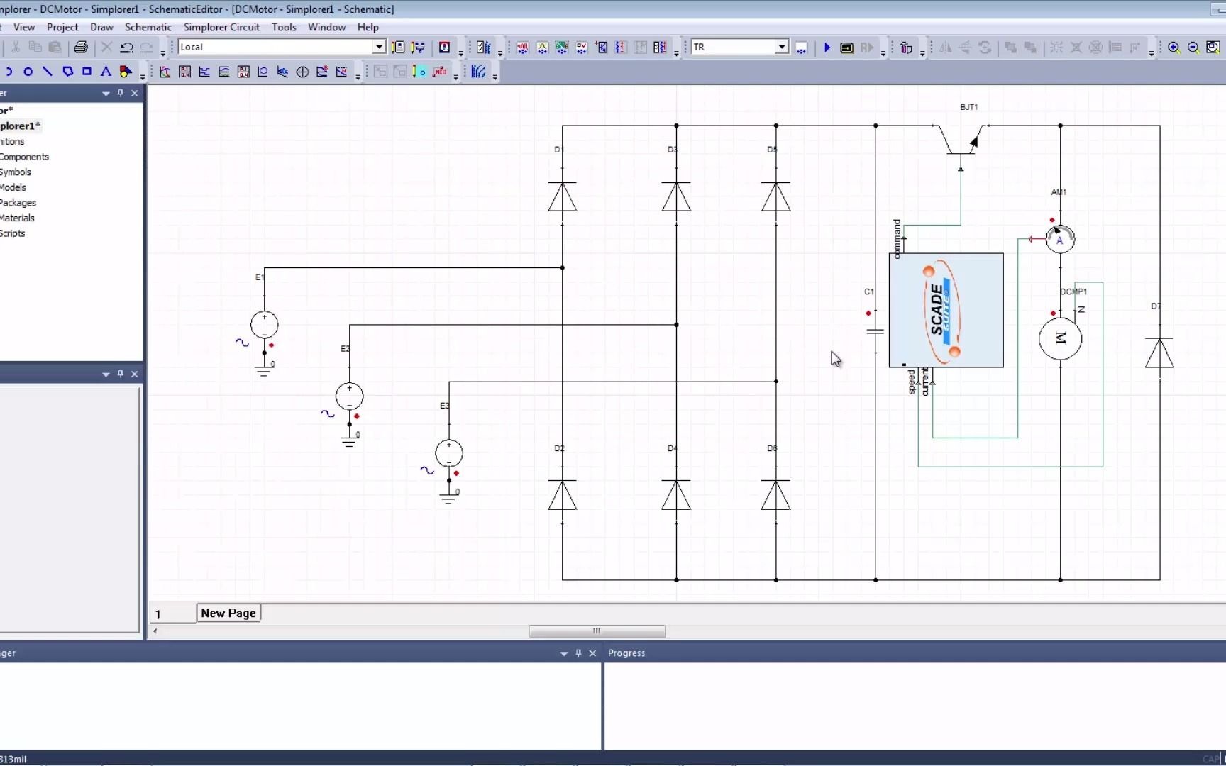 Ansys SCADE Suite和Ansys Simplorer中的直流电机控制模型设计 | ...