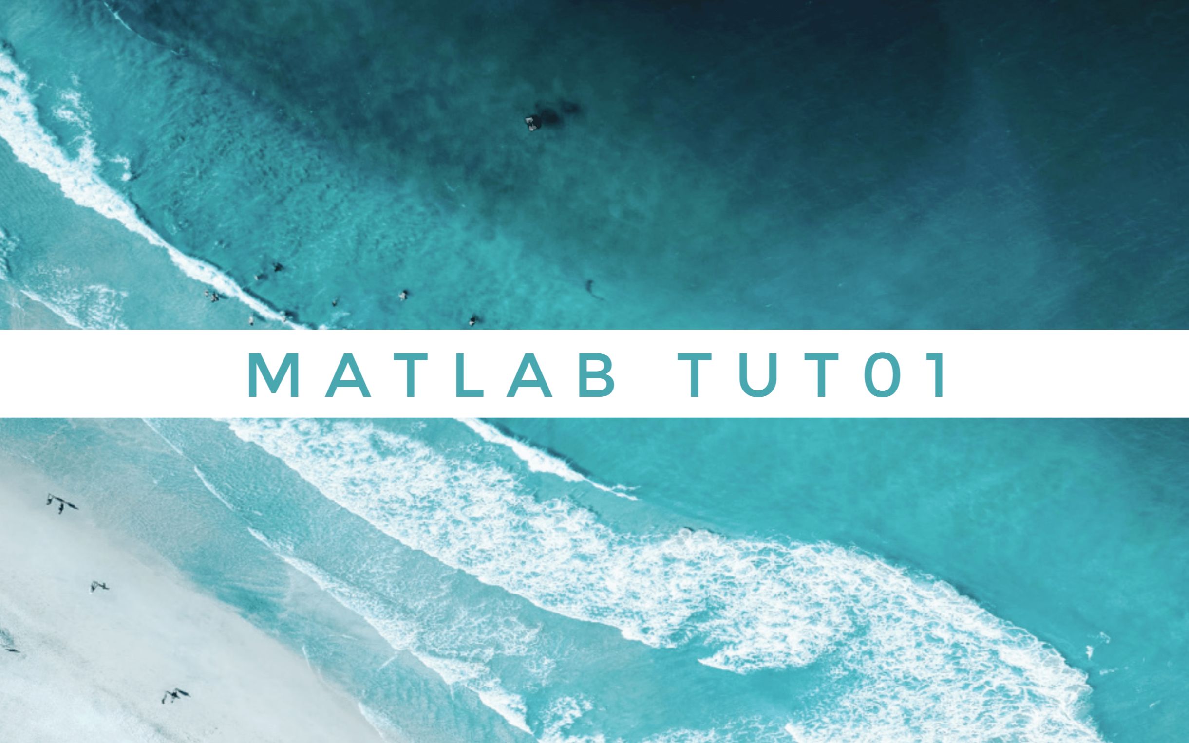MTE203 MATLAB TUT 01