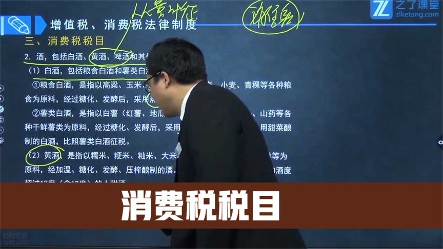 2021初级会计经济法:第四章第三节 消费税法律制度(2)