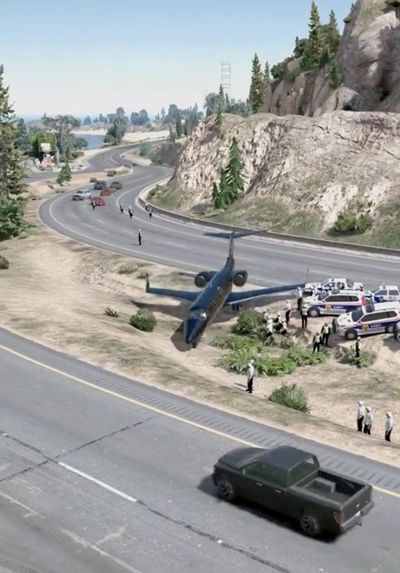 王牌飞行员公路调头 #第一视角 #物流运输 #货车运输 #第一人称视角 #...