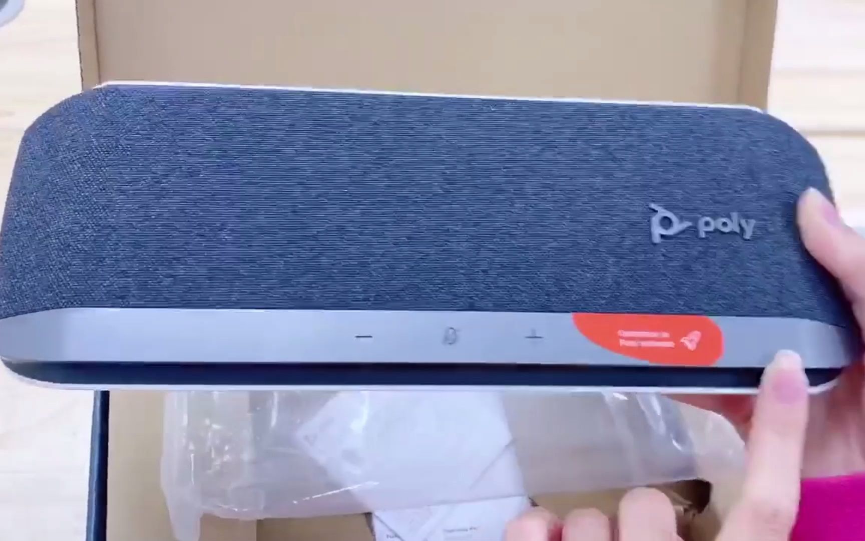 宝利通 poly sync40视频会议全向麦克风 会议扬声器 蓝牙音响 支持串联