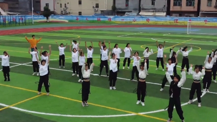 运动会开幕式入场舞《奔跑的青春》#校园运动会#开幕式#完整版