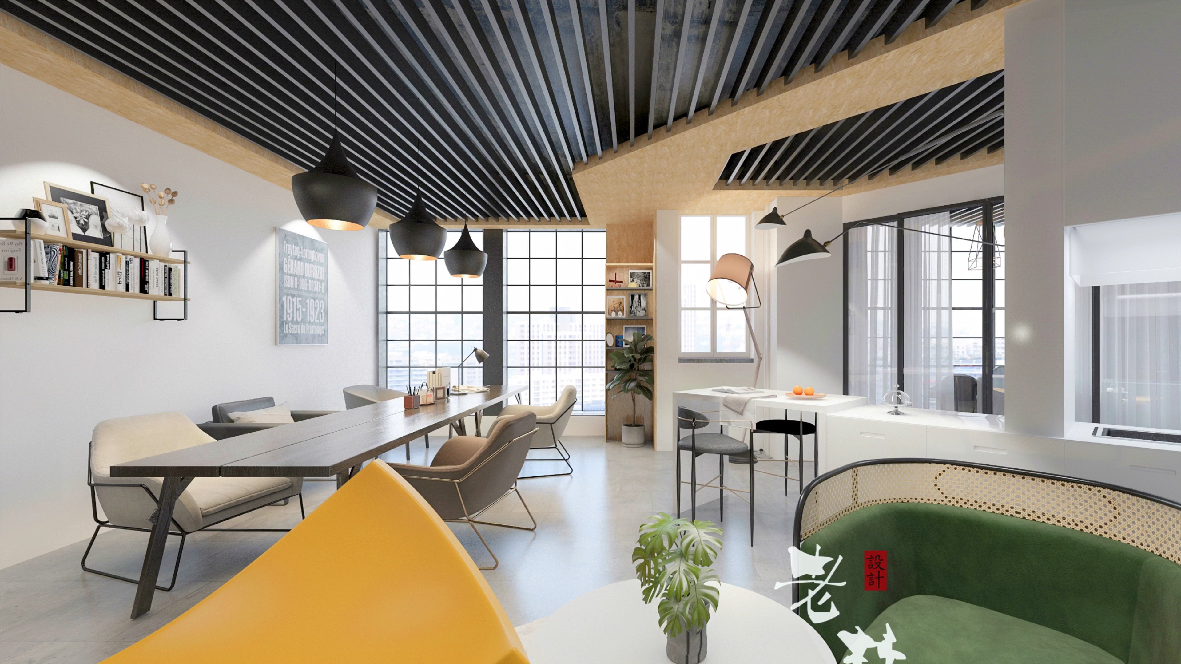 办公空间设计案例 工作室装修