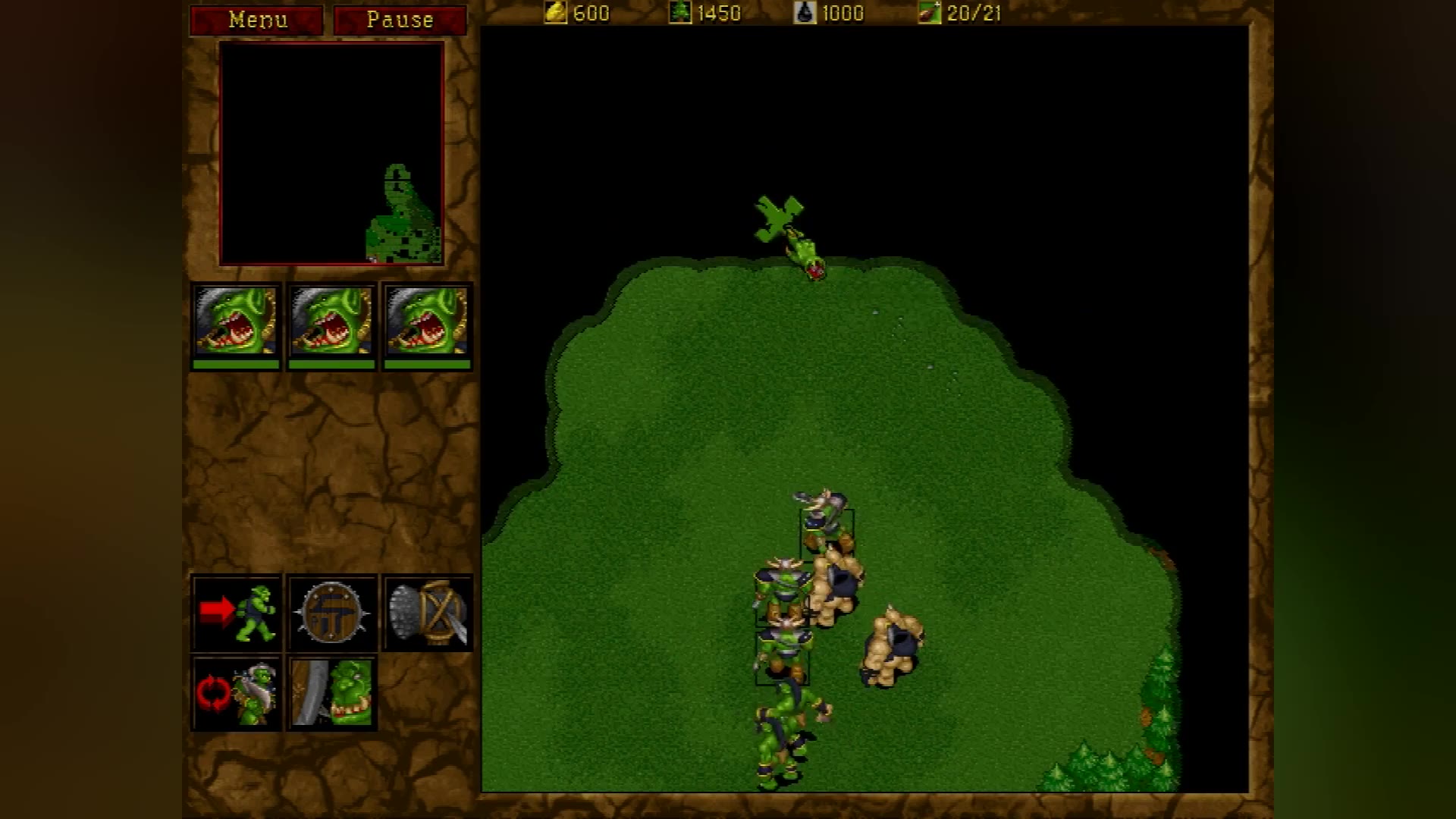 魔兽争霸2:黑暗之门 部落 第6关