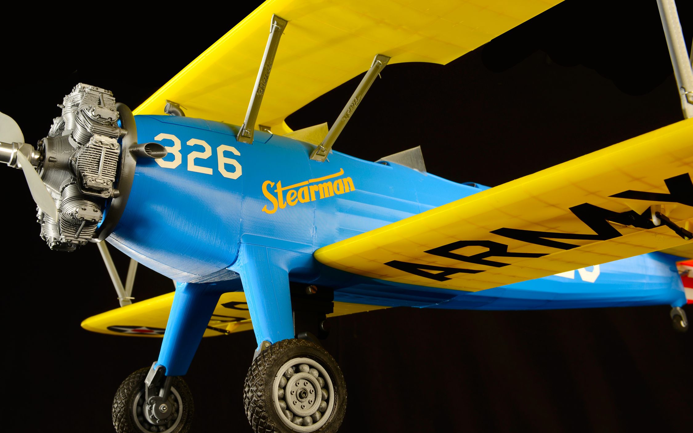 3D打印 PT-17机身制作