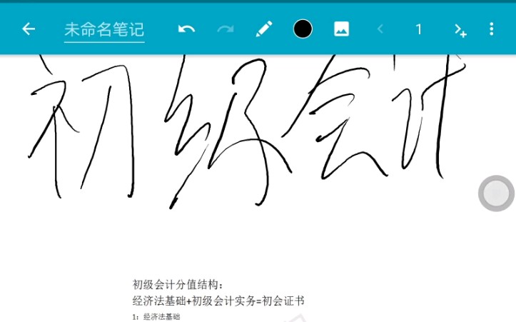 初级会计分值快速了解