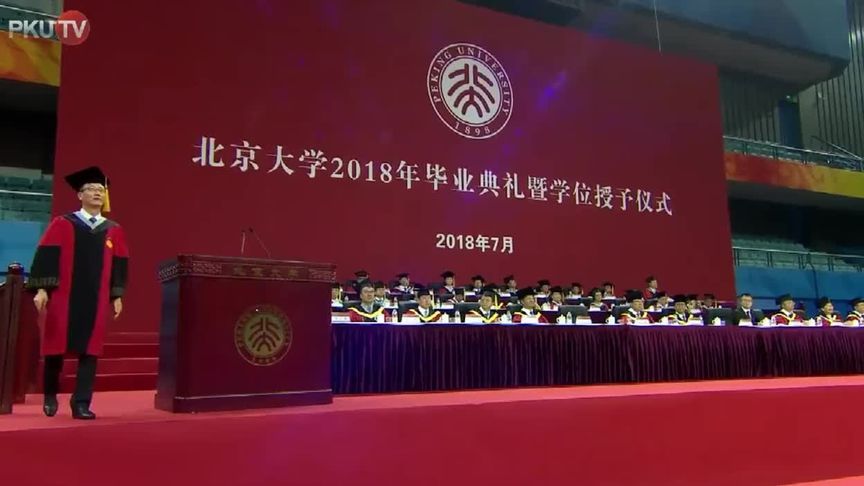 北大教授毕业演讲,引起学生共鸣,多次被掌声打断,太精彩了!