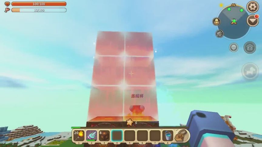 寒霜迷你世界:地心门框制作教学,正确的方法你知道吗