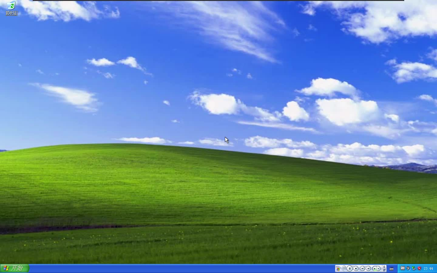 Windows XP 登录画面的开关机对比