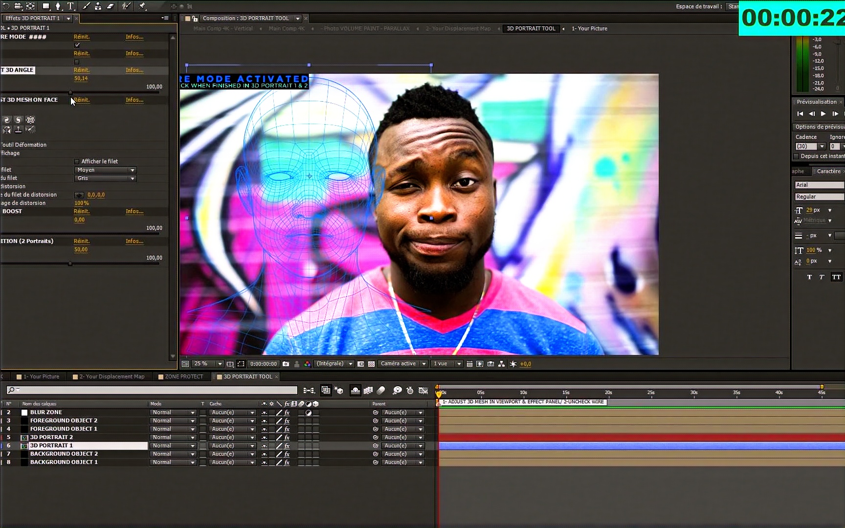 如何在3分钟内将2D图像制作成3D图像 ! - After Effects & Volumax ...