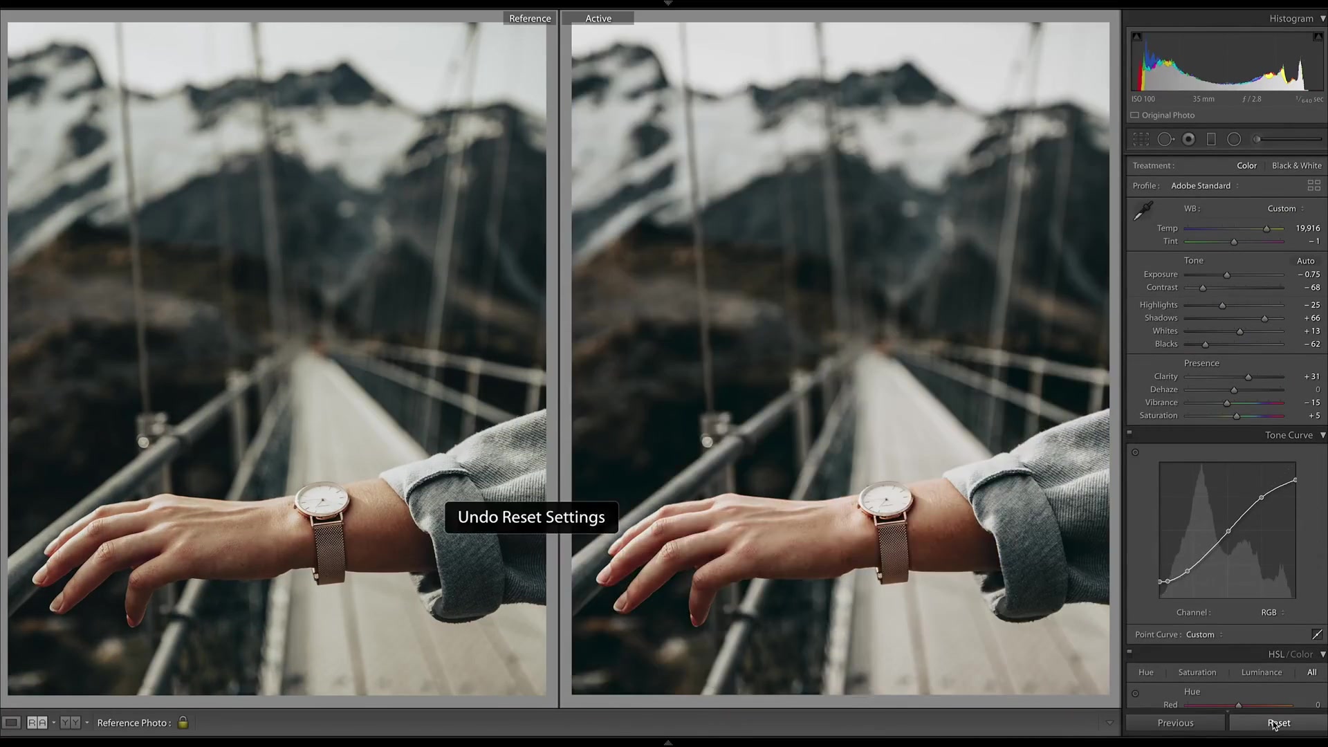 【Lightroom调色-色彩模仿】12 一种低对比度+偏灰色和黄色的色调