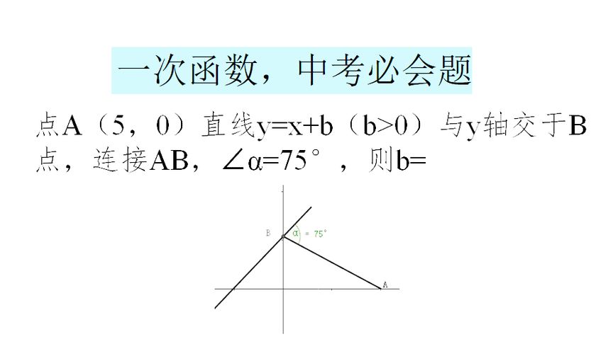 八年级数学题,一次函数的性质,别以为简单,中考这是常考题!