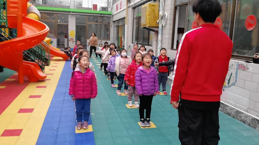 中班的户外活动