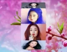 会声会影[纵向旋转九图展示]