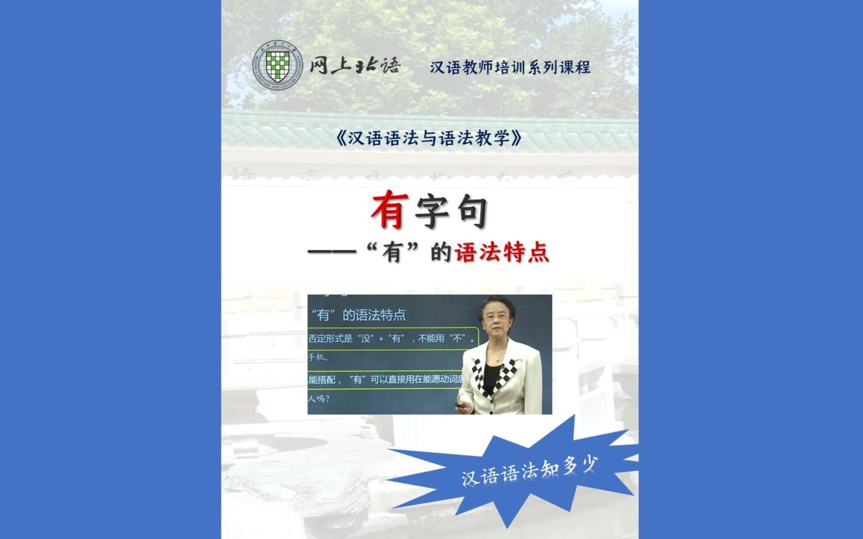 北京语言大学国际汉语教师培训课程(ICTP)/《国际中文教师证书》(CT...