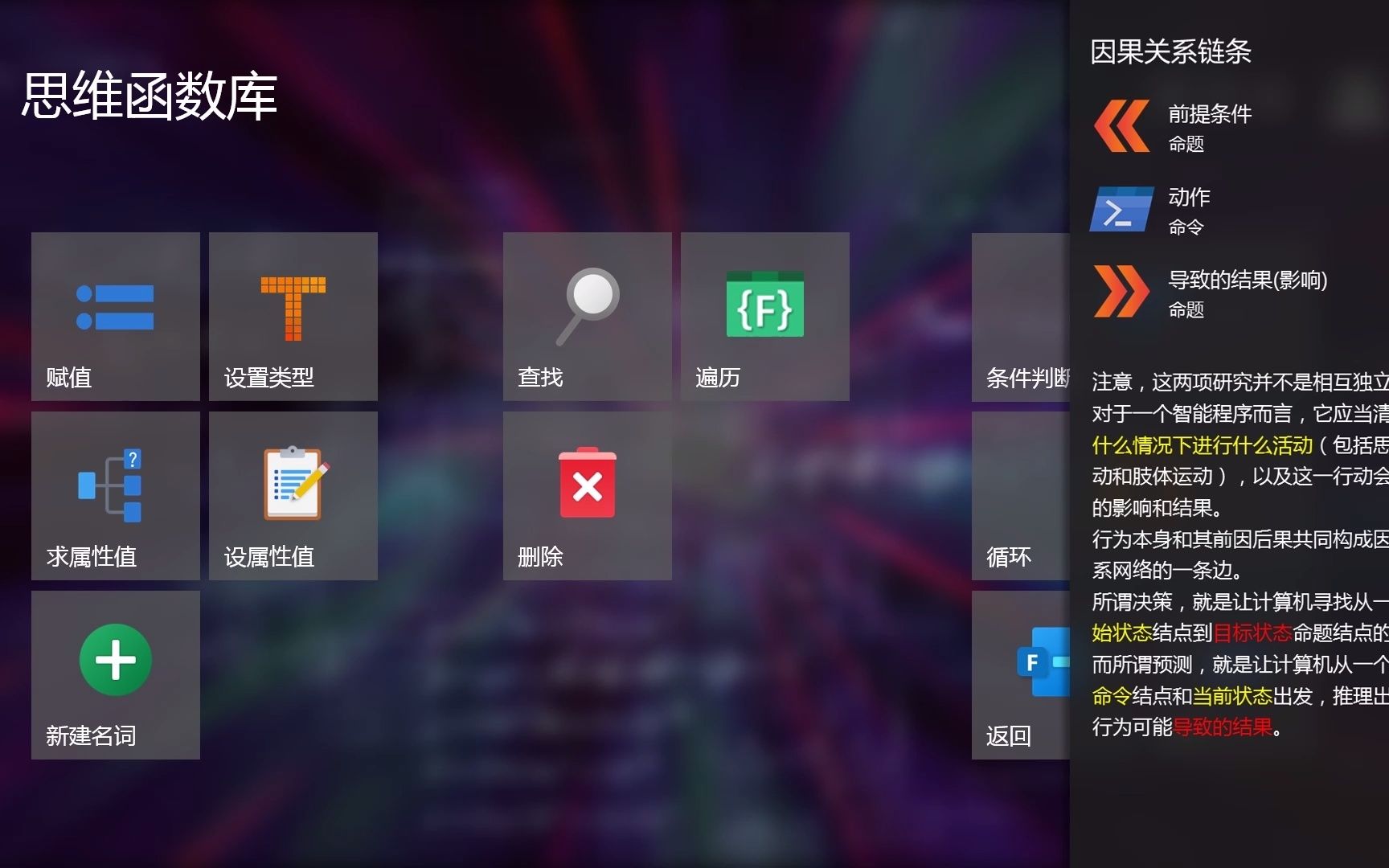《构建AI系统的思维函数库》课题研究报告及实验程序演示