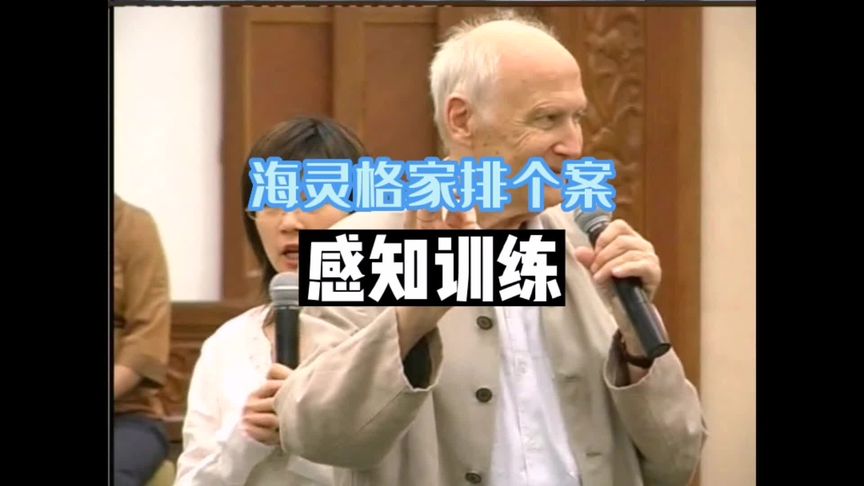 海灵格家排个案:感知训练 #海灵格 #家排 #家庭系统排列 #感知力