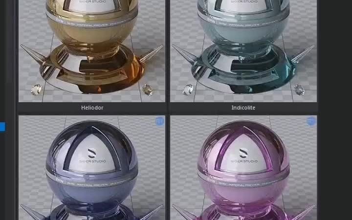 史上最强3Dmax材质预设库,上千G材质百种材质随时调用!提升十倍...