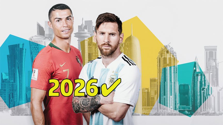 35岁的梅西37岁的C罗 参加2026世界杯不是没有可能