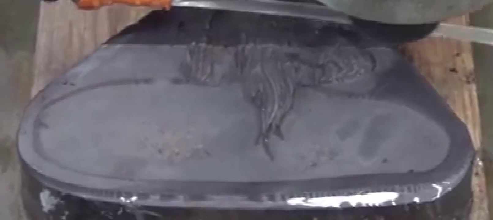 4040浮雕机做石墨砚台