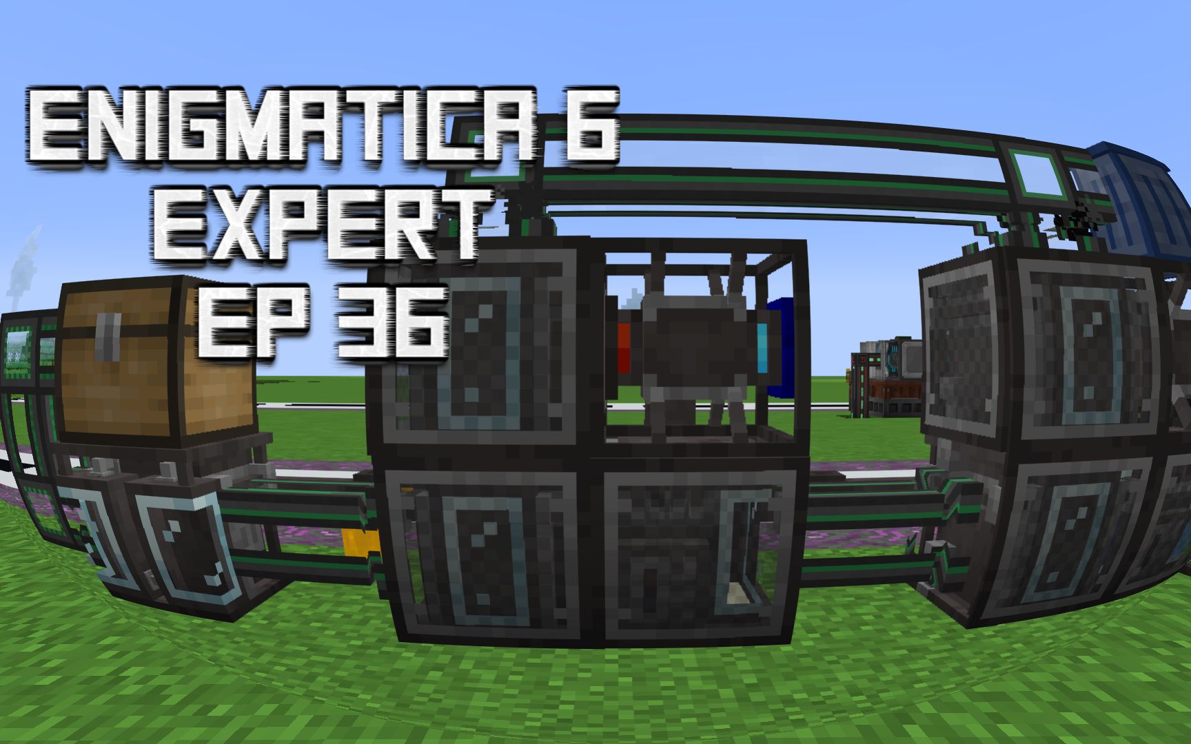...Ep36 进阶自动化:锂粉】Minecraft 多模组生存实况_单机游戏热门视频