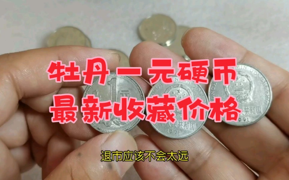 牡丹一元硬币,增值了!各年份最新收藏价格分享,进来看看吧