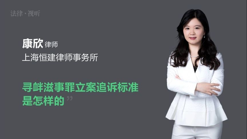 寻衅滋事罪立案追诉标准是怎样的