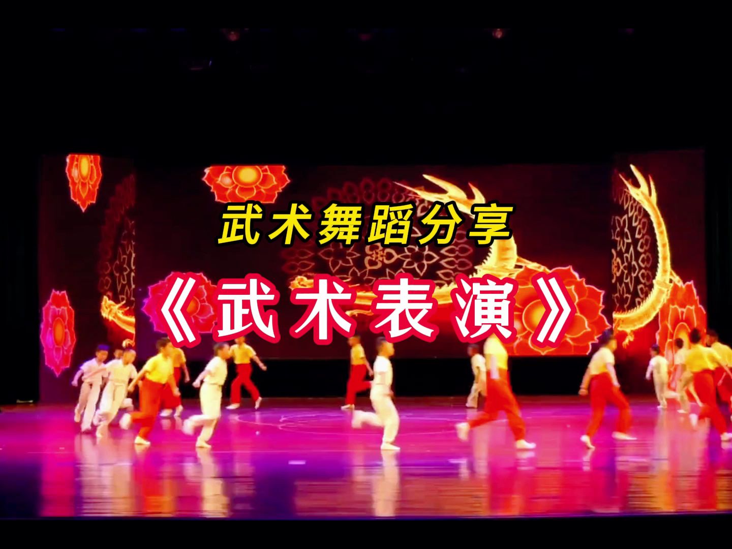 武术舞蹈分享《武术表演》,六一舞蹈,元旦舞蹈,国庆舞蹈,小学舞蹈,...