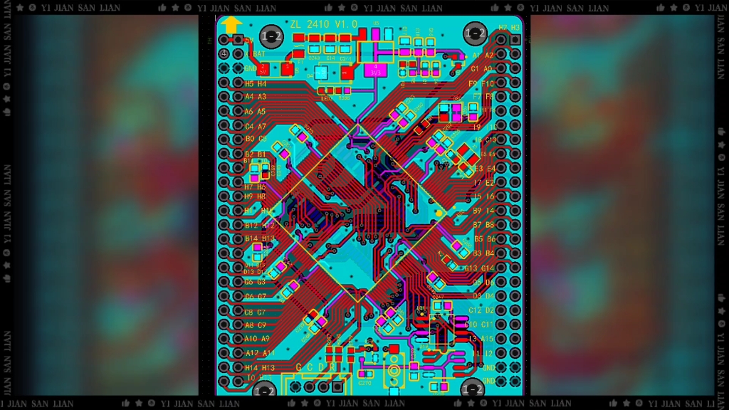 开源stm32h743核心板,引脚全部引出,需要的进群自取