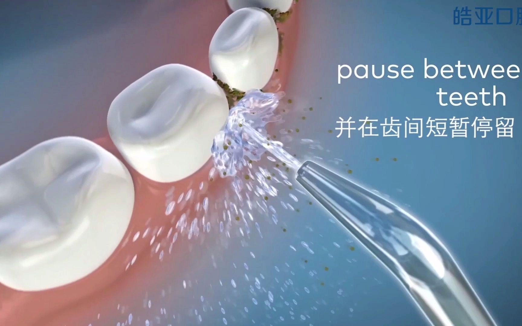 水牙线的正确使用方法