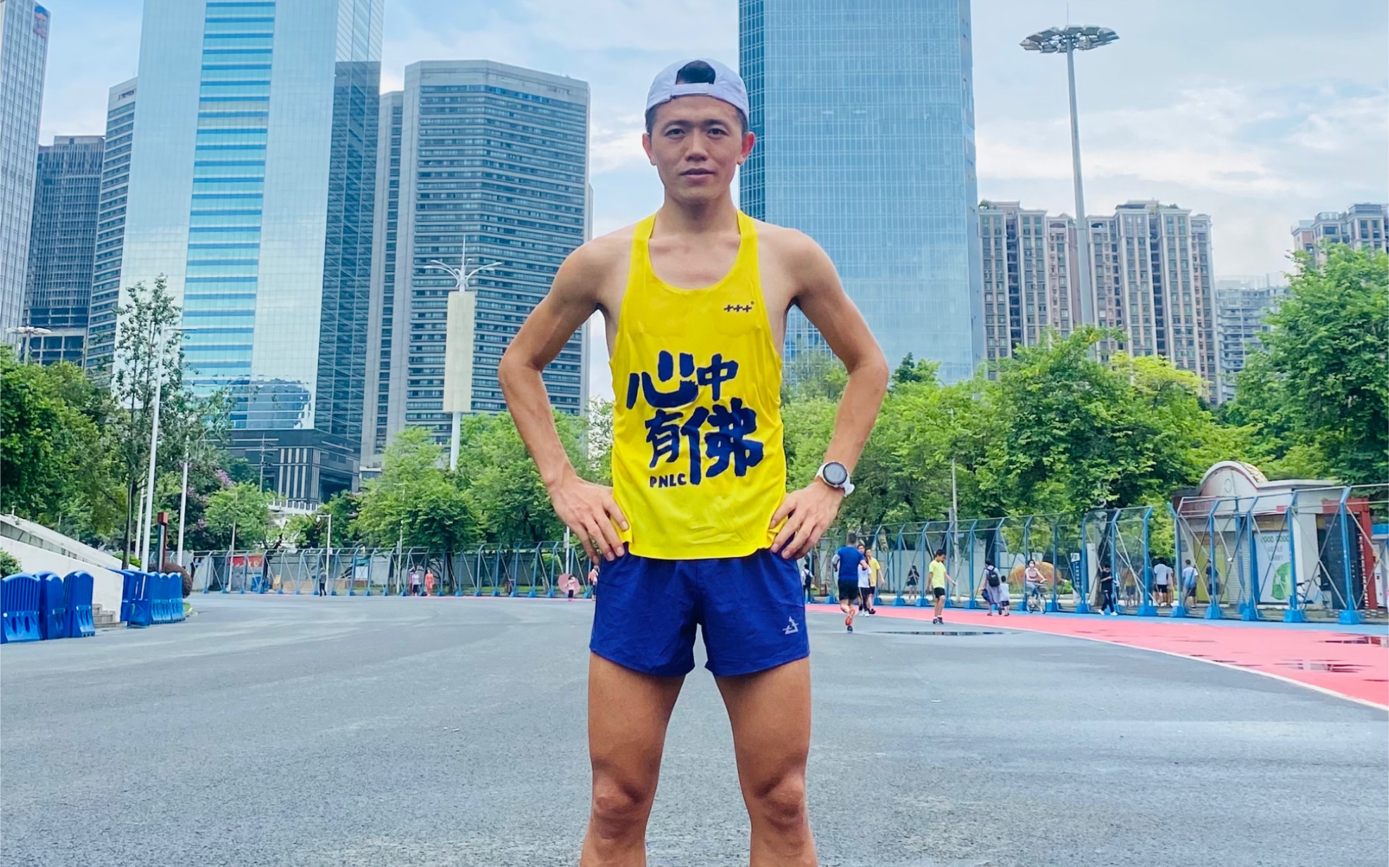 咕咚上我的5公里跑记录,挺有意思的,找个时间,我一定要跑一次14分59...