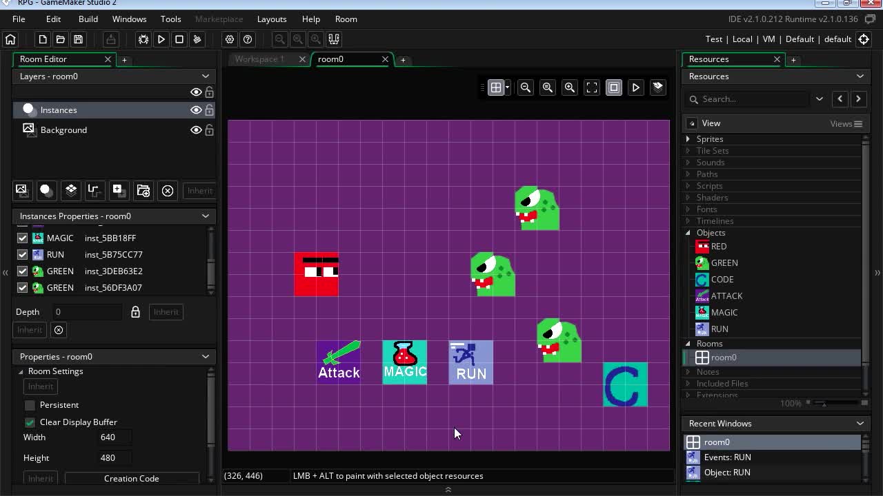 - Game Maker Studio 2- Turn based rpg battle system tutorial - no coding