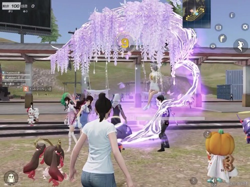 秋千还显示名字真好荒野行动小进荒野行动荒野行动战火不熄