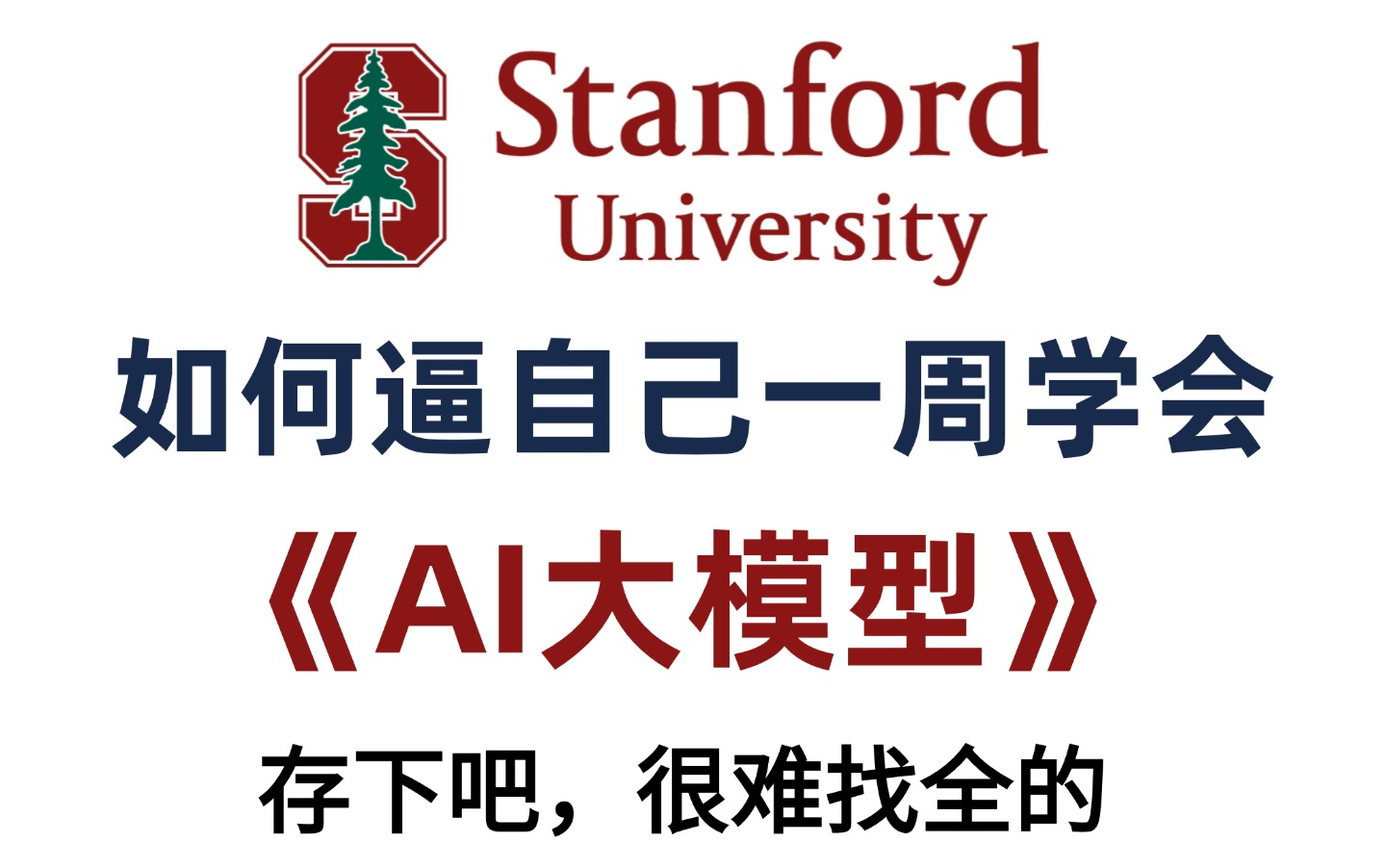 强推!这绝对是2024最细最适合自学的AI大模型全套教学视频,七天看完...