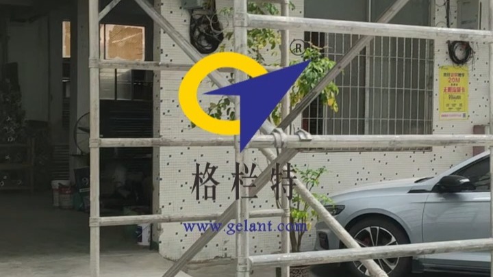 3米移动铝合金脚手架360度观看,现场施工安全站立