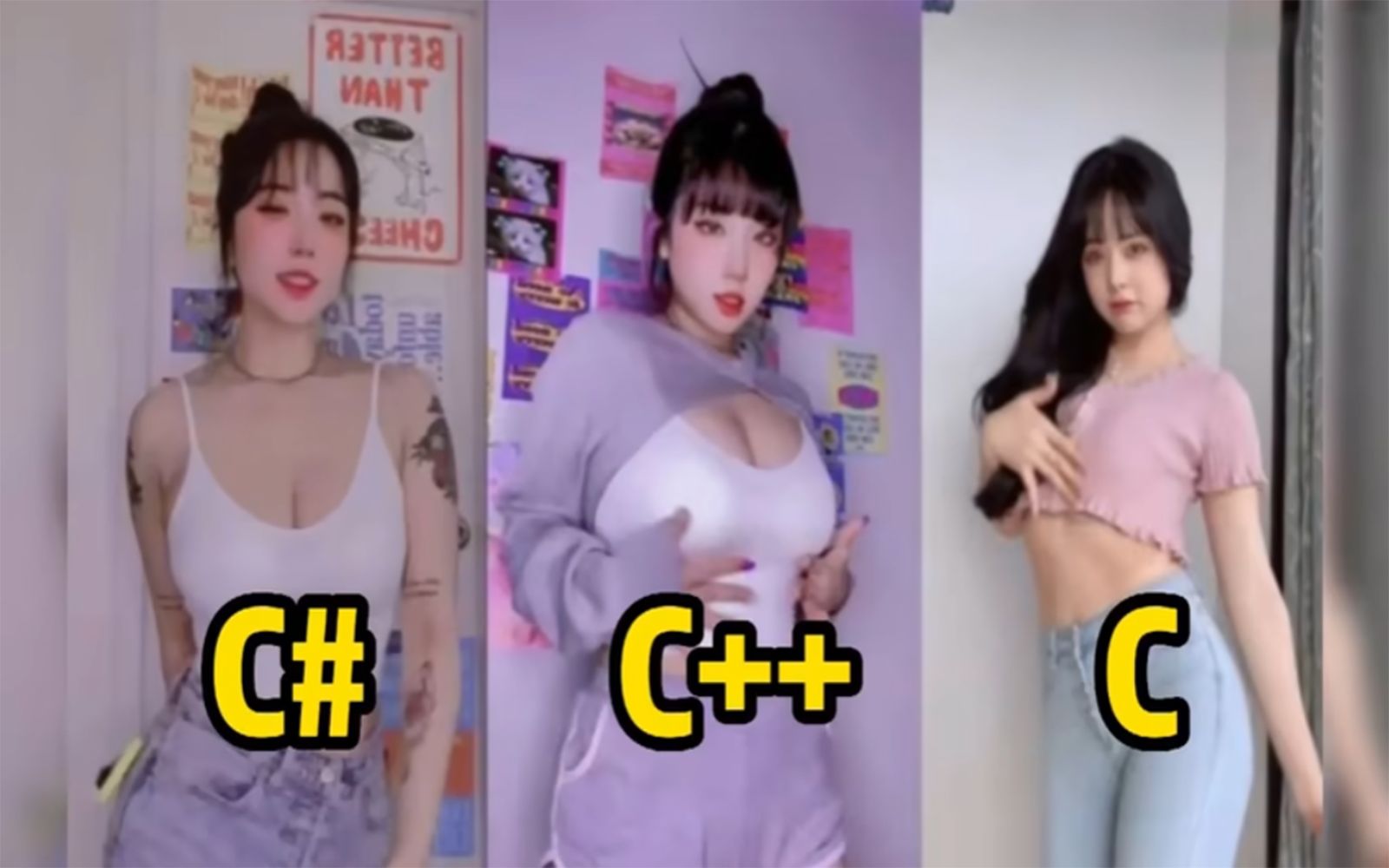 C语言、C++和C#的区别竟是如此,看完视频我悟了!