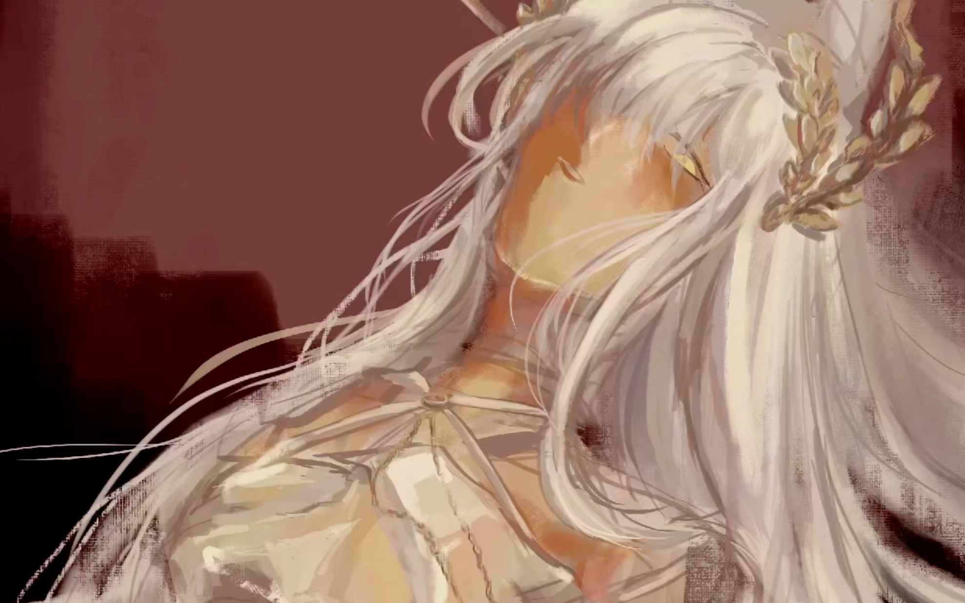 【绘画过程】闪光灯与一跃而下之时碎玻璃的折光