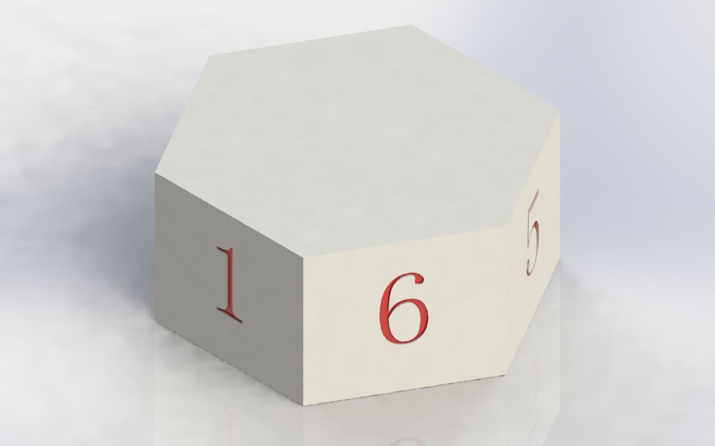 ...SolidWorks实例绘制,快速将1到6分别绘制到六个面上是怎么实现的