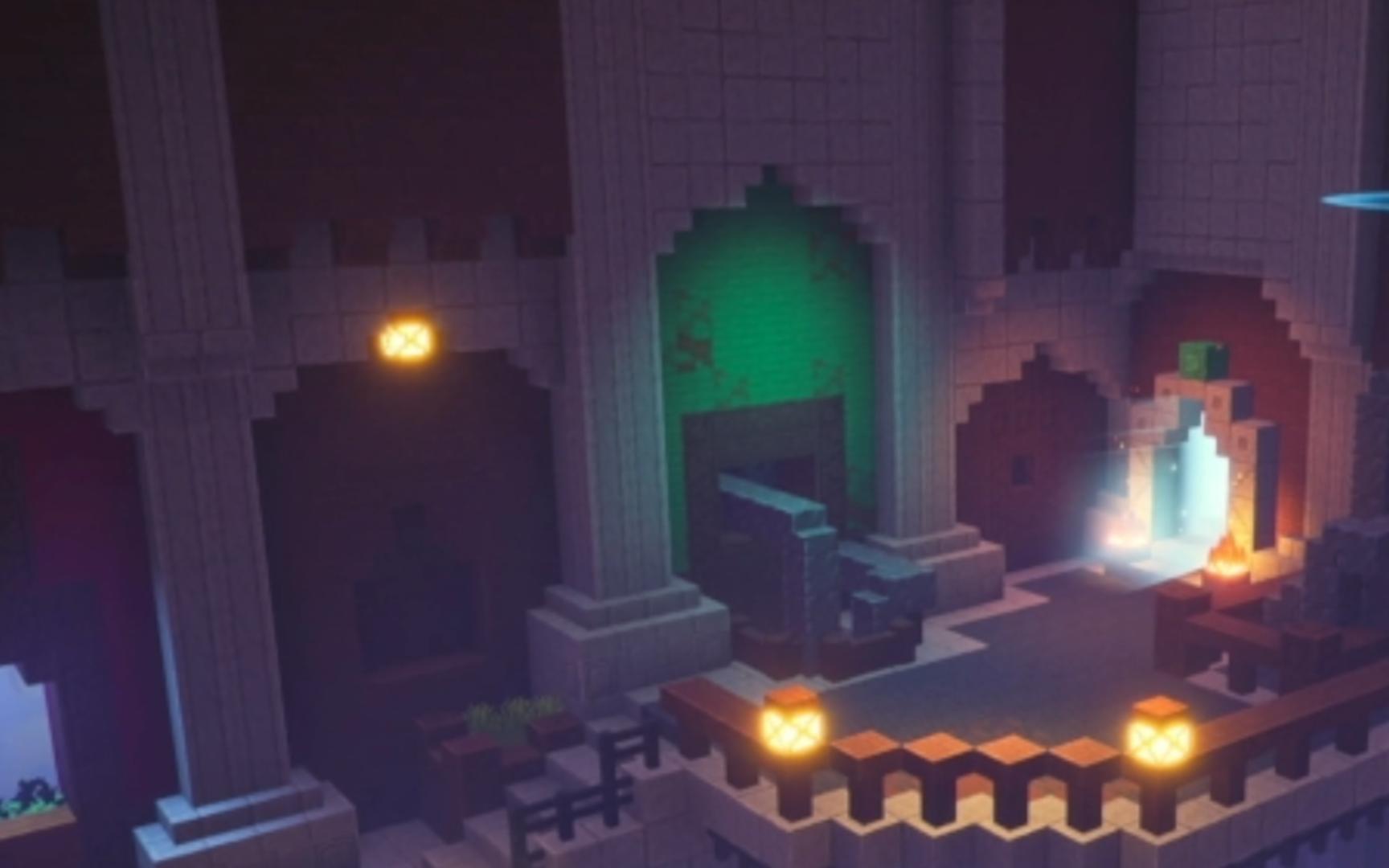 我的世界地下城高塔圣诞节 双人莽夫召唤流